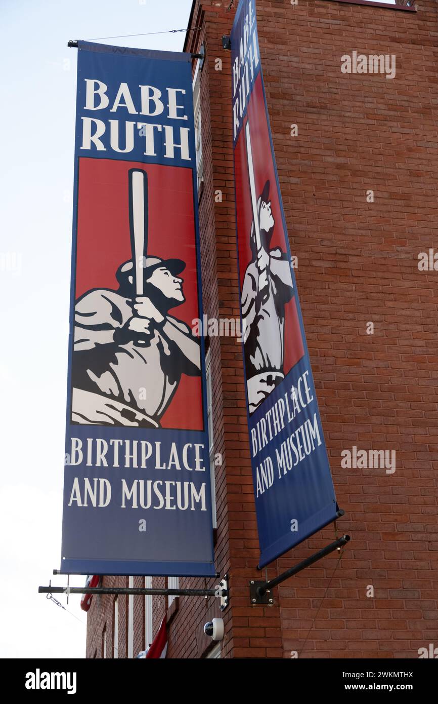 Babe ruth museum hi-res stock photography and images - Alamy