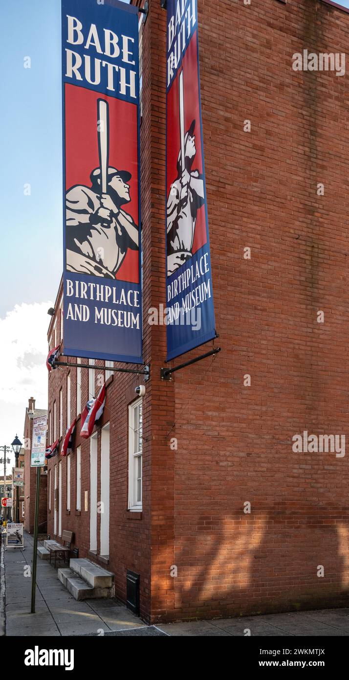 Babe ruth museum hi-res stock photography and images - Alamy