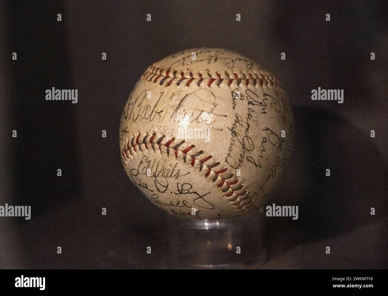 Babe Ruth baseball "Called Shot" home run on October 1st, 1932 World ...