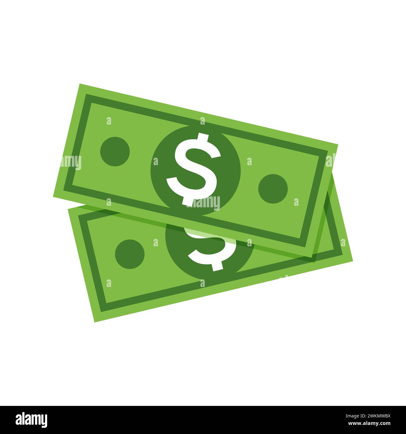 Dollar money icon. Cash sign bill symbol flat payment, dollar currency ...