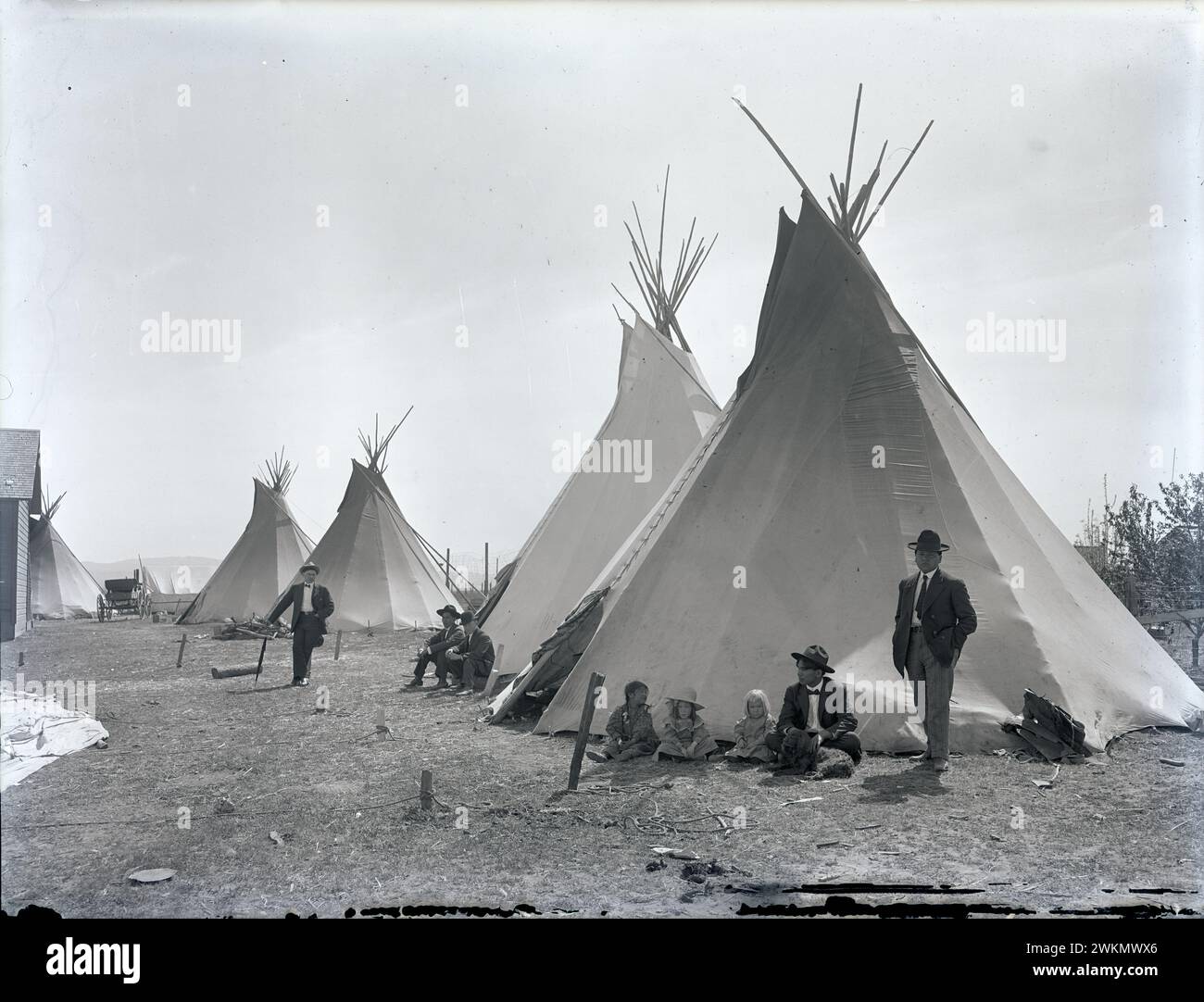 Pacific Northwest Indigenous People Circa 1900, Photograph, People ...