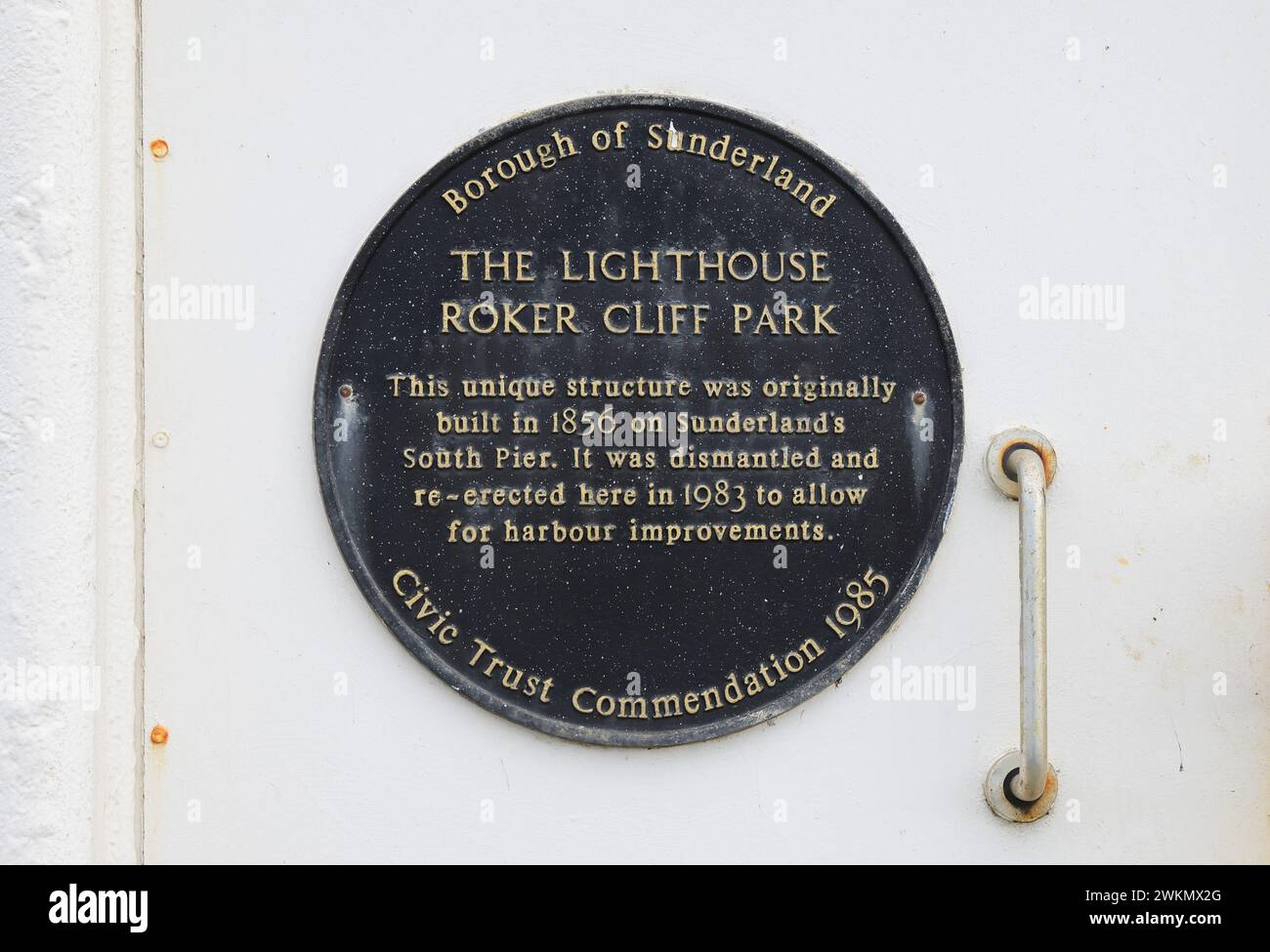 The Lighthouse Roker Cliff Park, which was originally built in 1856 on ...