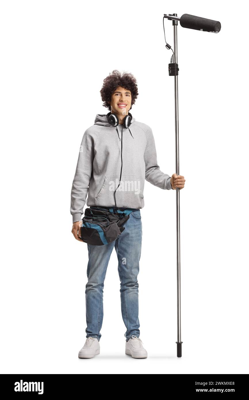 Boom operator hi-res stock photography and images - Alamy