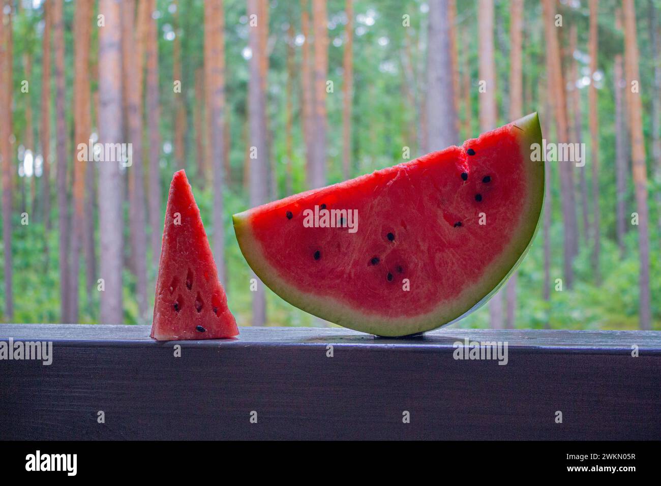 Summer fresh slice watermelon hi-res stock photography and images - Alamy