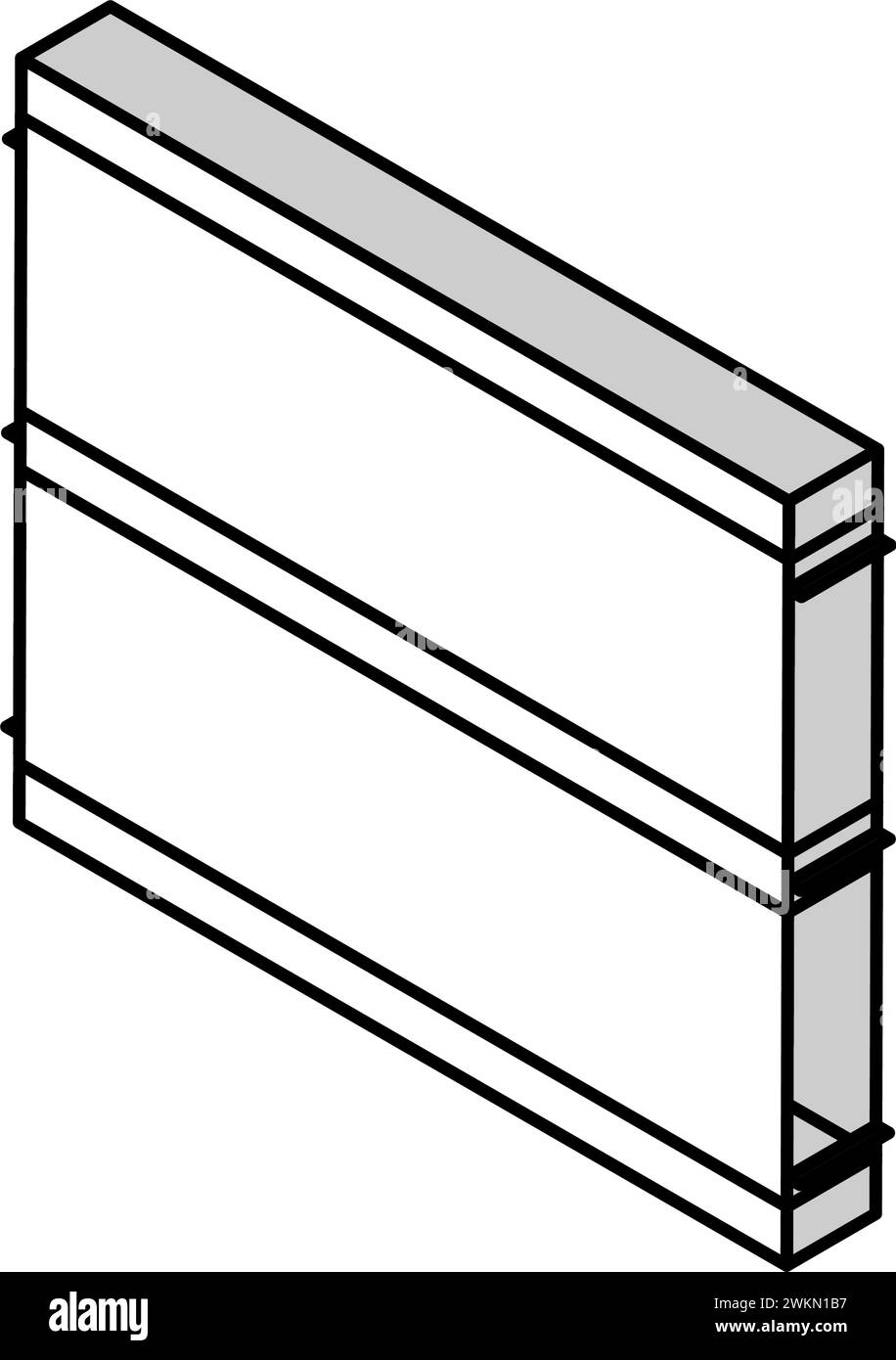 breadboard prototyping electronics isometric icon vector illustration ...