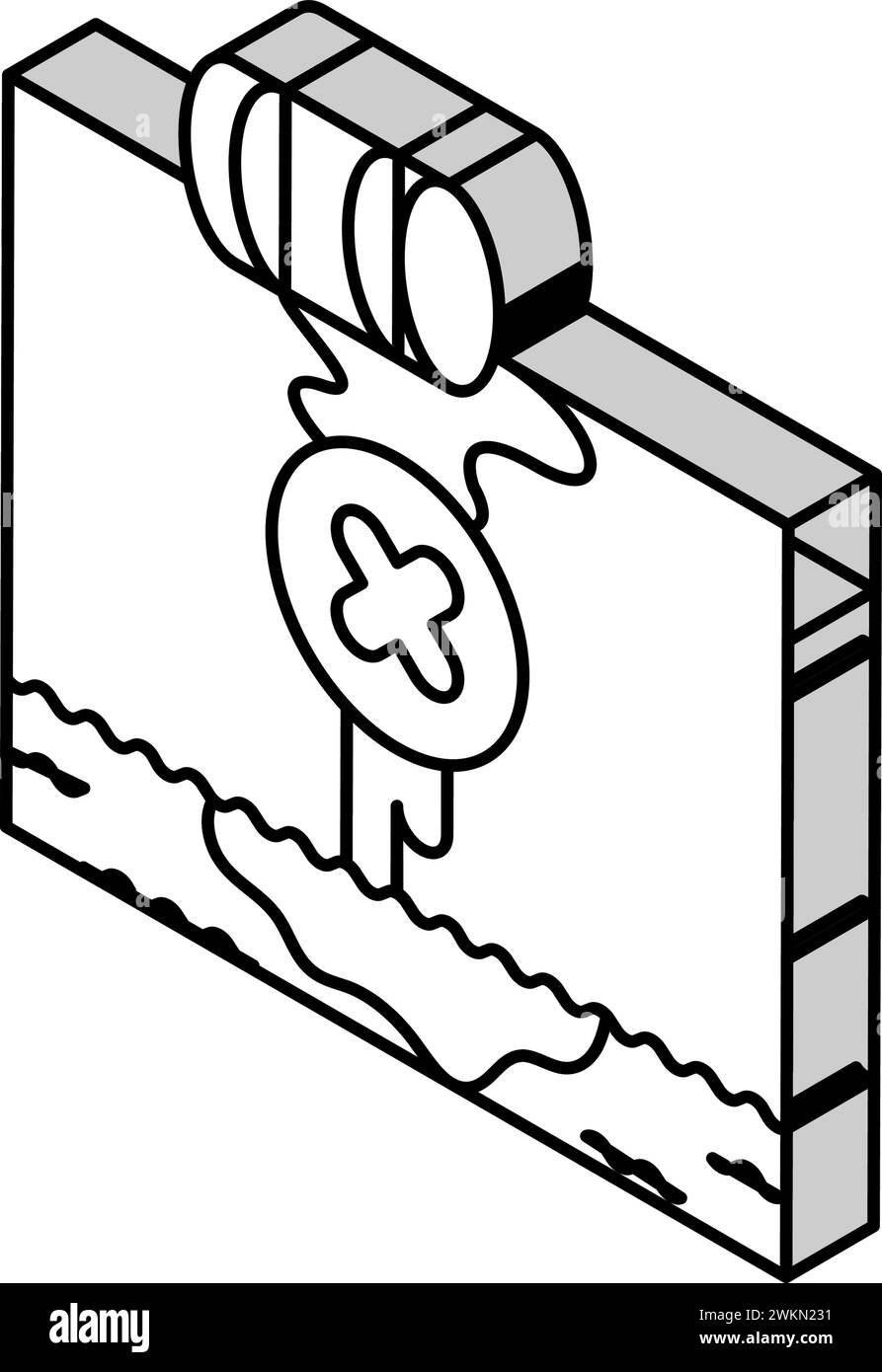 well design hydrogeologist isometric icon vector illustration Stock ...