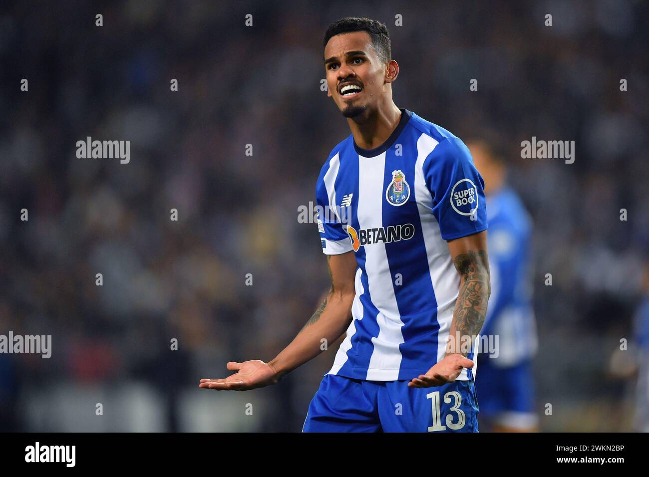Porto, Portugal. 21st Feb, 2024. Dragao Stadium, Champions League 2023/ ...