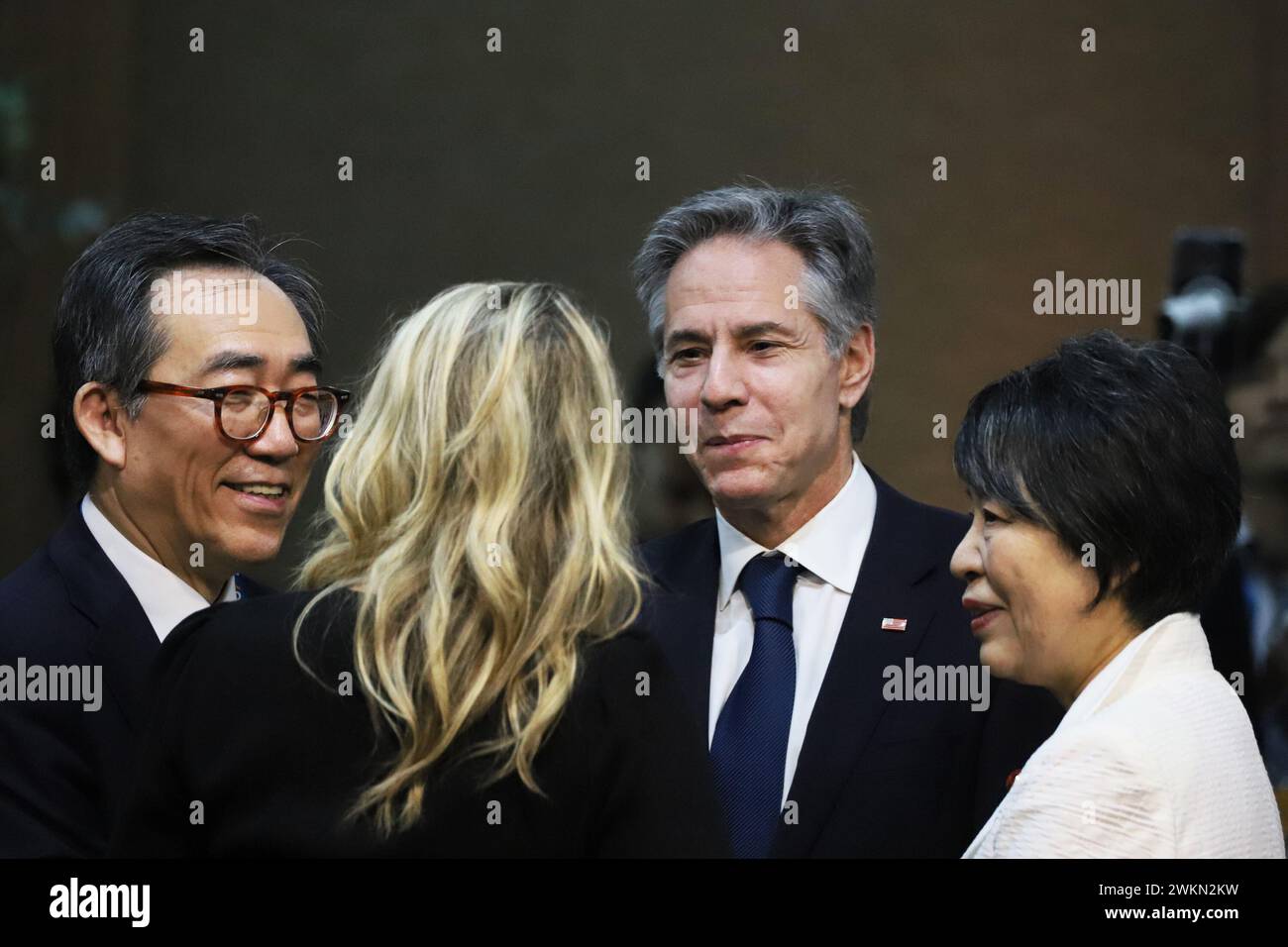 Rio De Janeiro, Brazil. 21st Feb, 2024. Cho Tae-yul, Minister of ...
