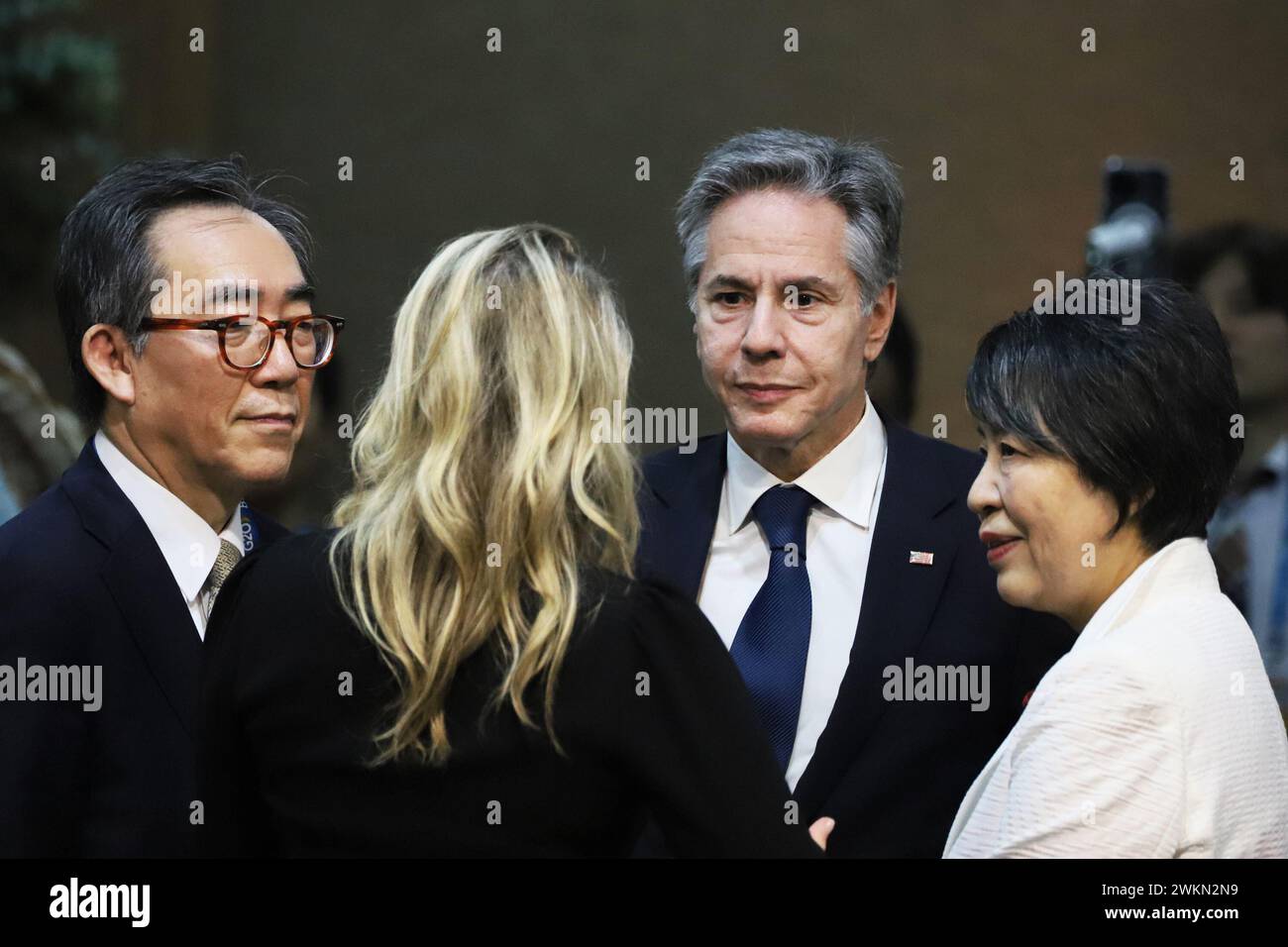 Rio De Janeiro, Brazil. 21st Feb, 2024. Cho Tae-yul, Minister of ...