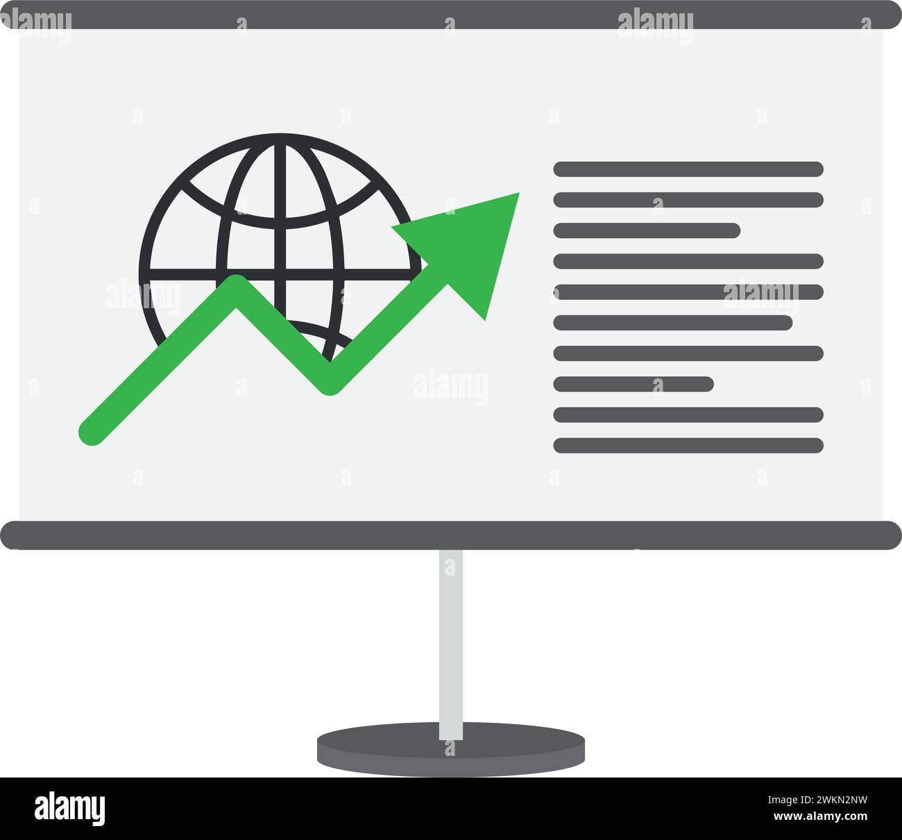 Business dashboard graph icon Vector Stock Vector Image & Art - Alamy