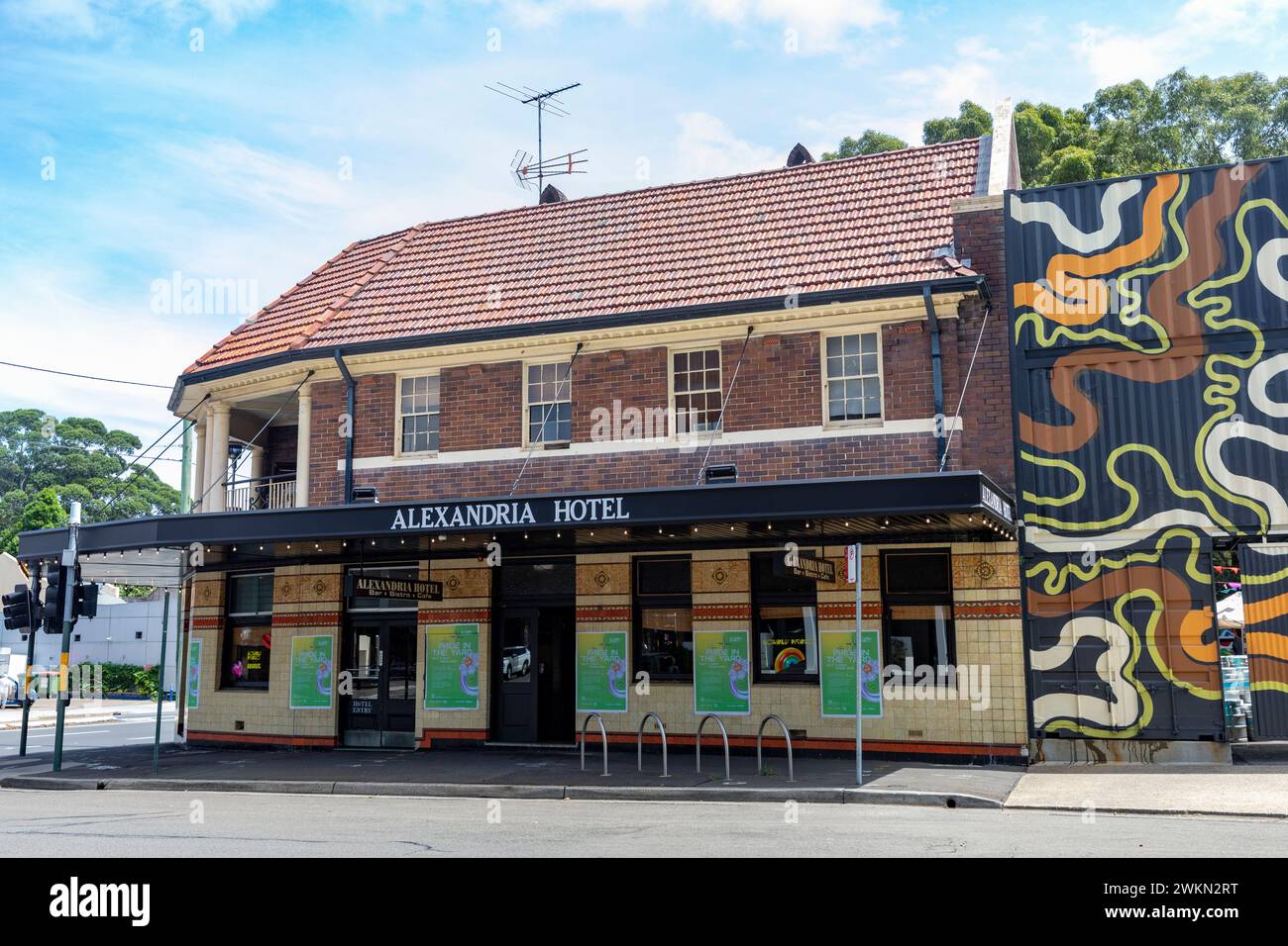 Sydney pub,The Alexandria Hotel public house owned by Merivale Group in ...