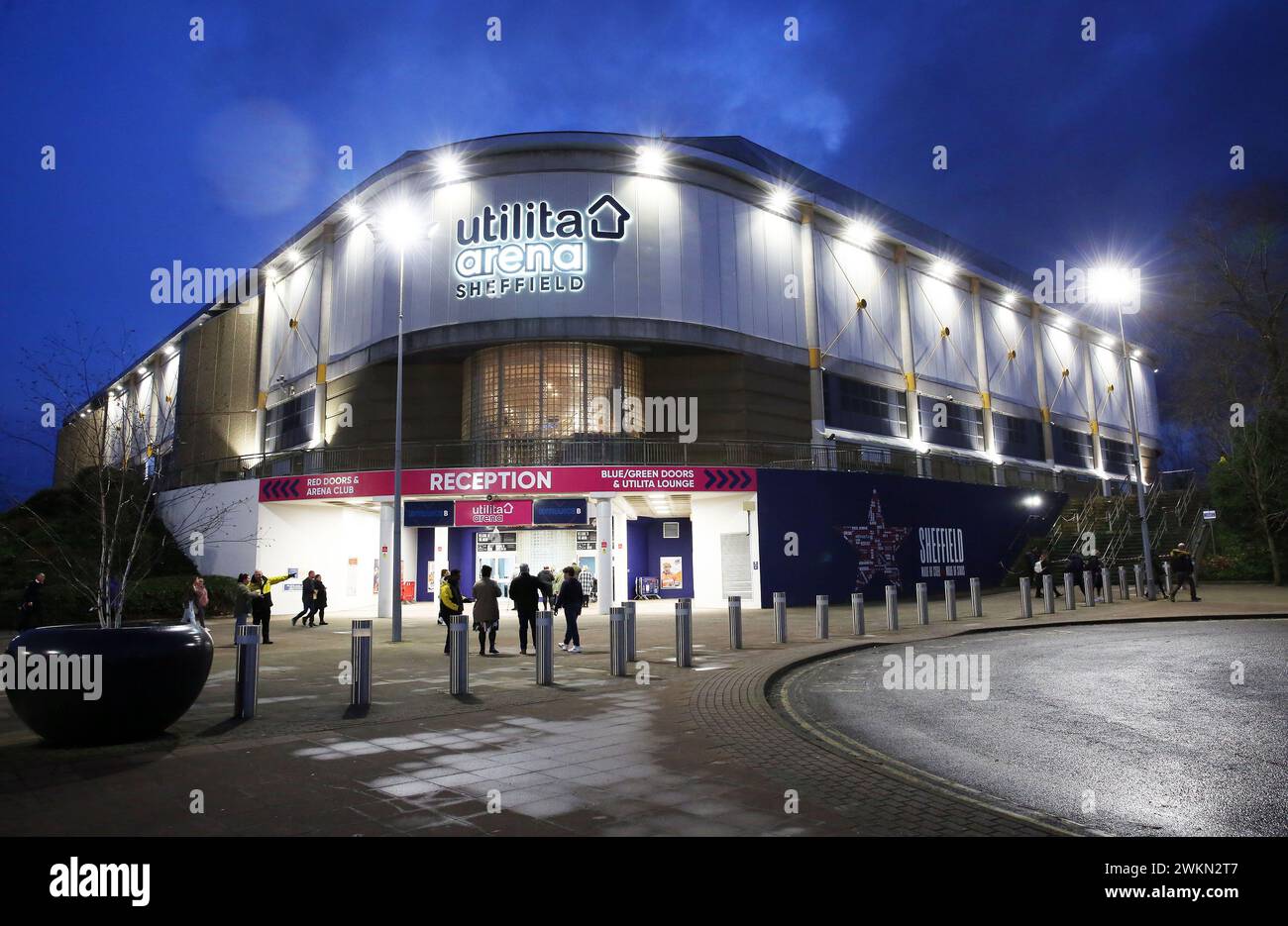 February 21, 2024, Sheffield, South Yorkshire, United Kingdom: Utilita ...