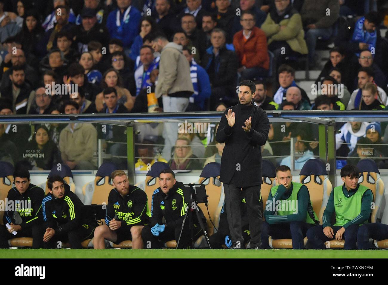 21st February 2024: Dragon Stadium, Porto, Portugal; Champions League ...