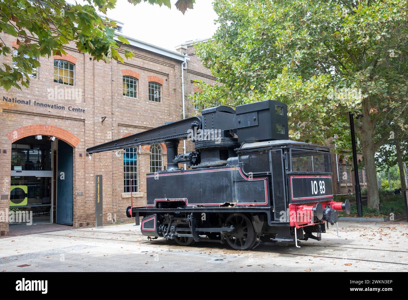 South Eveleigh, former government railway yards,1950 built lifting ...