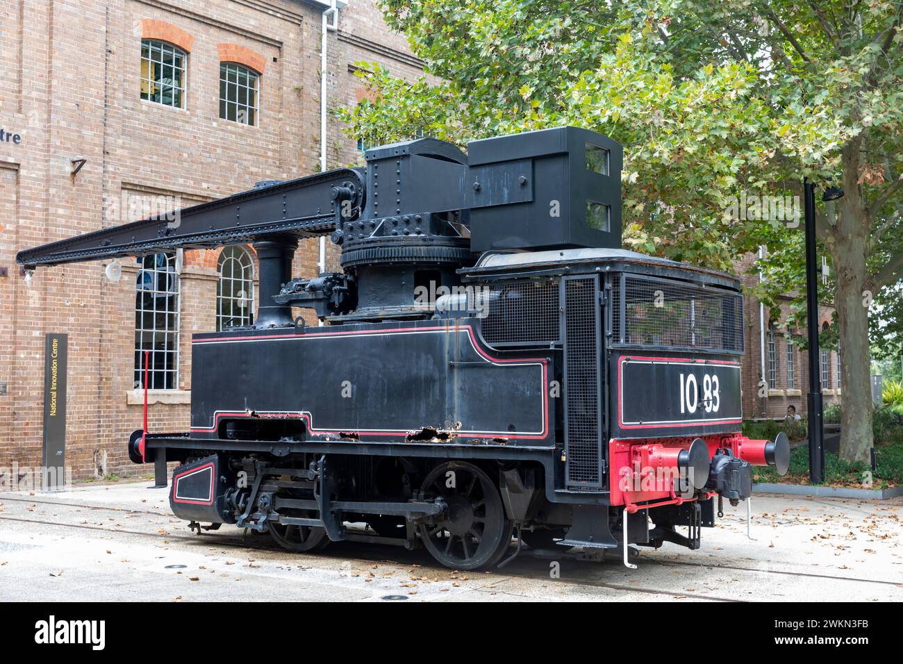 South Eveleigh, former government railway yards,1950 built lifting ...