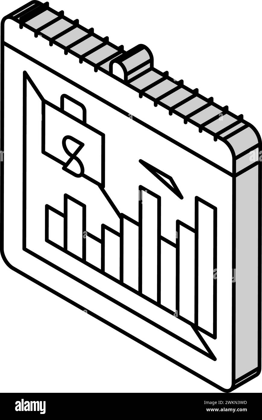 financial planning isometric icon vector illustration Stock Vector ... financial planning isometric icon vector illustration Stock Vector ...