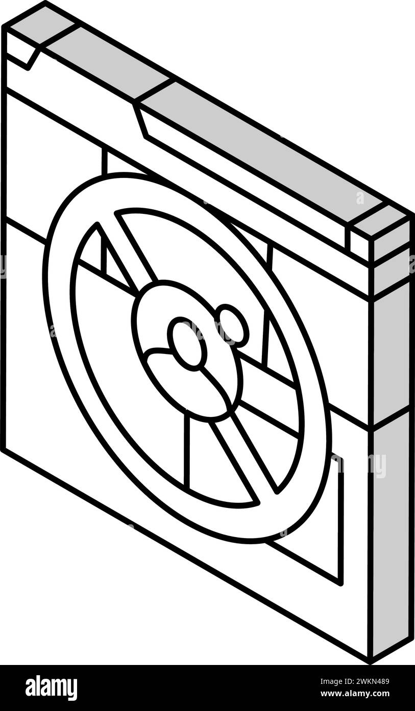 fake profile cyberbullying isometric icon vector illustration Stock ...