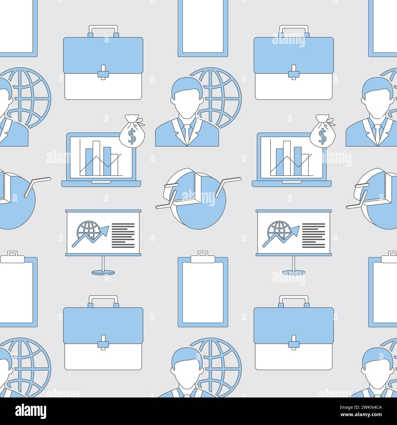 Business icons Pattern background Vector Stock Vector Image & Art - Alamy