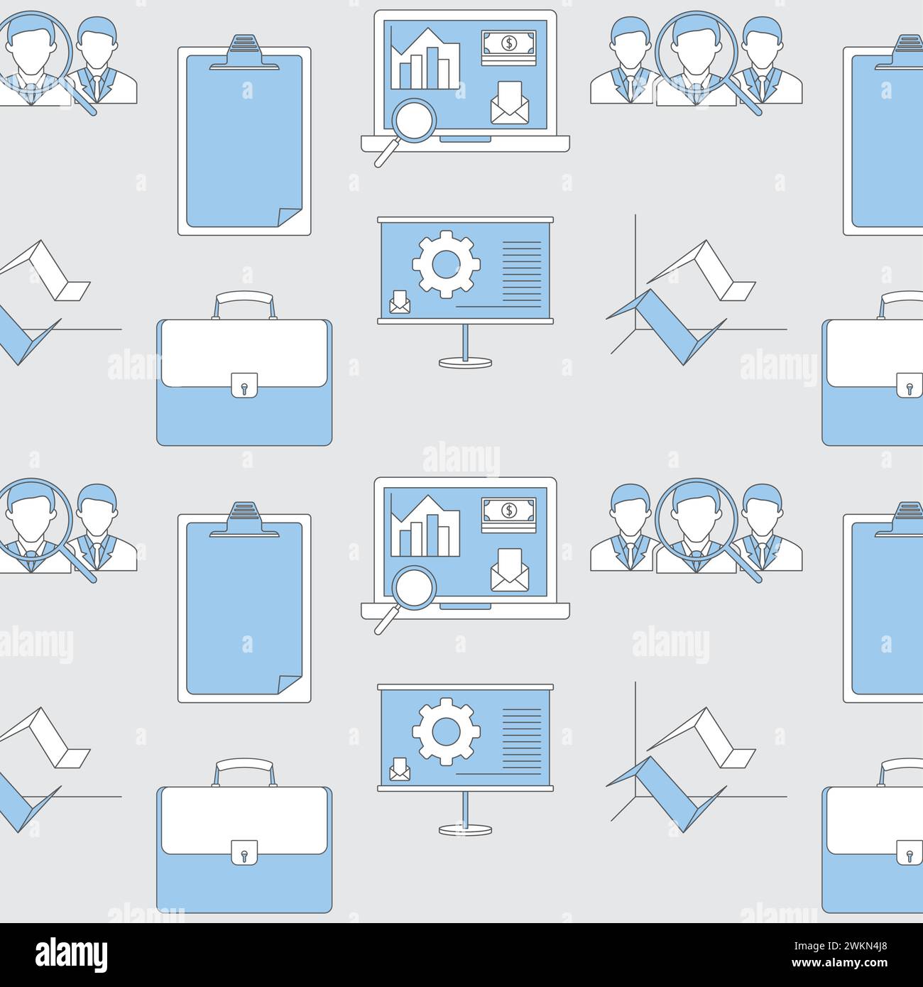 Business icons Pattern background Vector Stock Vector Image & Art - Alamy