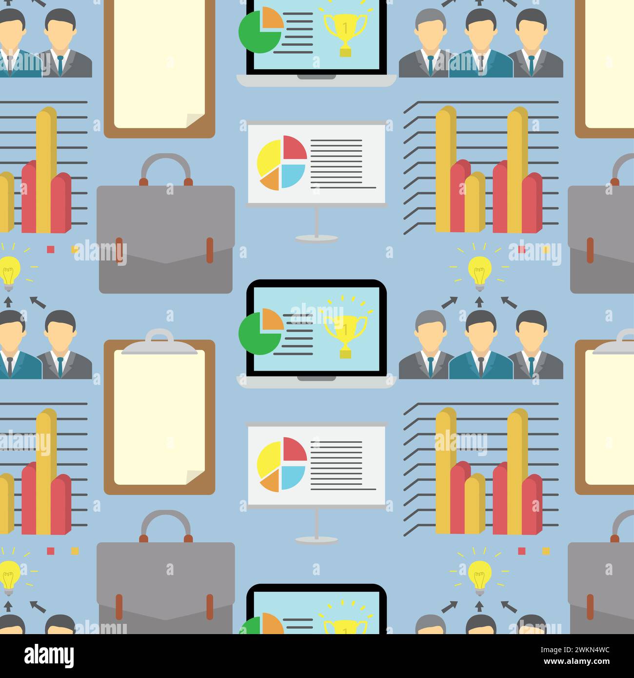 Business icons Pattern background Vector Stock Vector Image & Art - Alamy