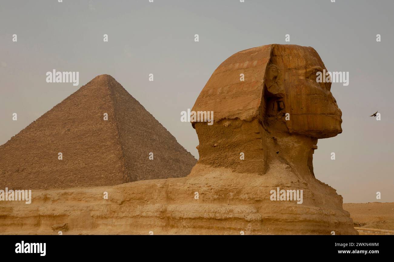 Mar 24, 2023 - Cairo, Egypt - The Great Sphinx of Giza, a colossal ...
