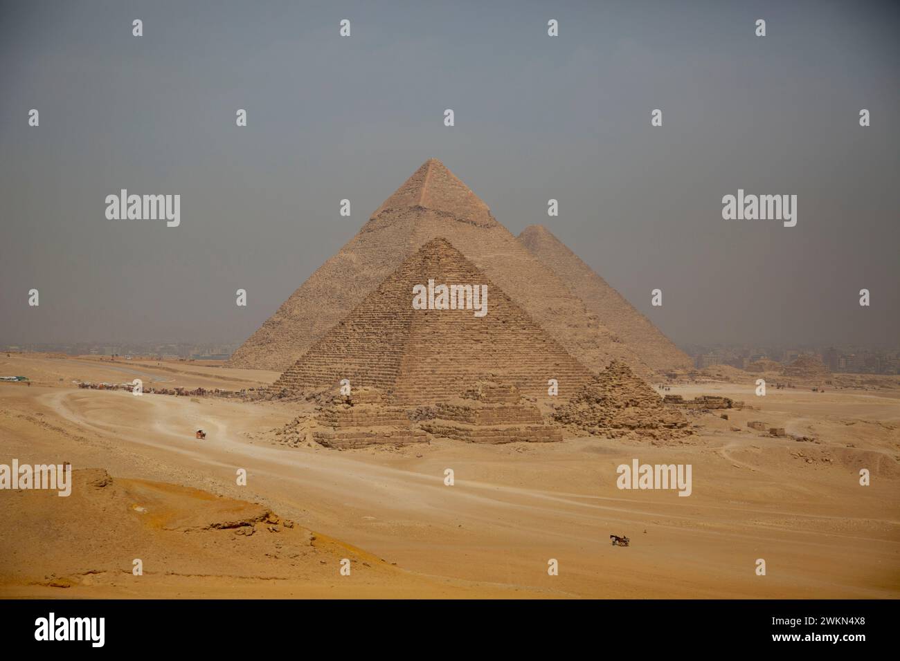 Cairo, Egypt. 24th Mar, 2023. The Giza Pyramid Complex is a mesmerizing ...