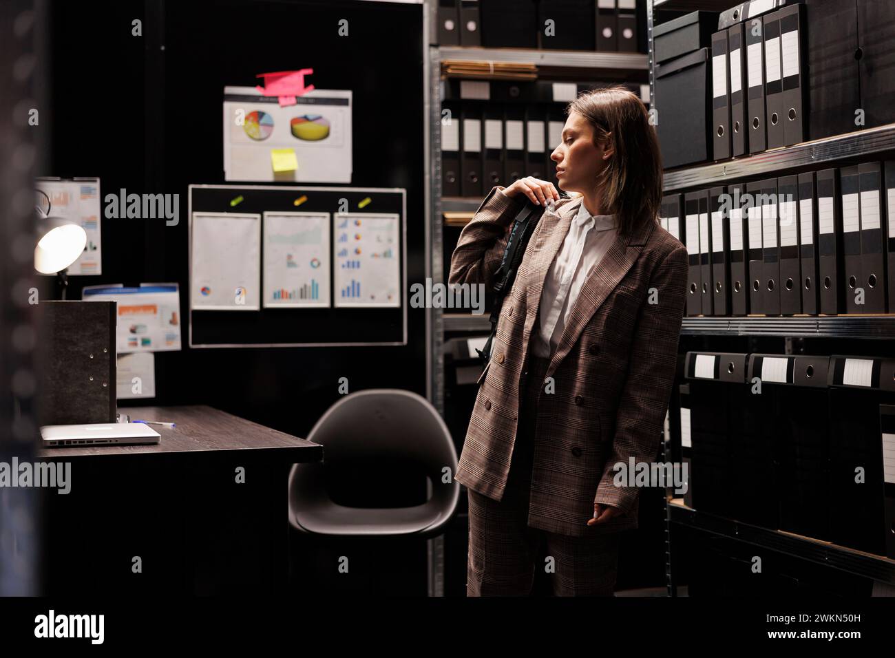 Police investigator searching suspect hi-res stock photography and ...