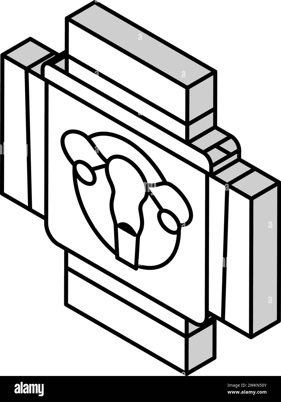 Menstrual Health Gynecologist Isometric Icon Vector Illustration Stock 4561