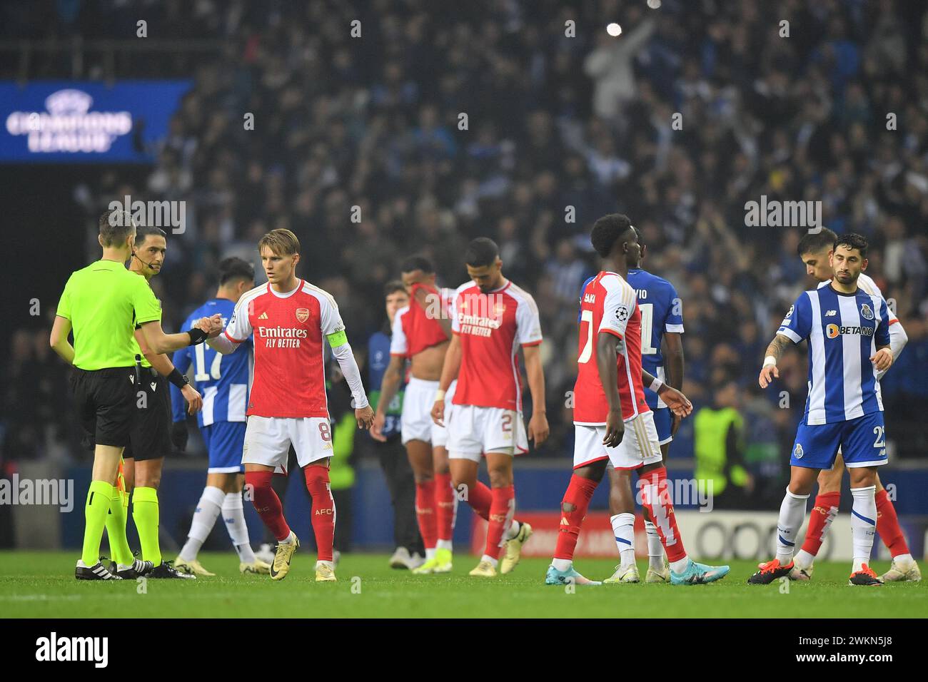 21st February 2024: Dragon Stadium, Porto, Portugal; Champions League ...