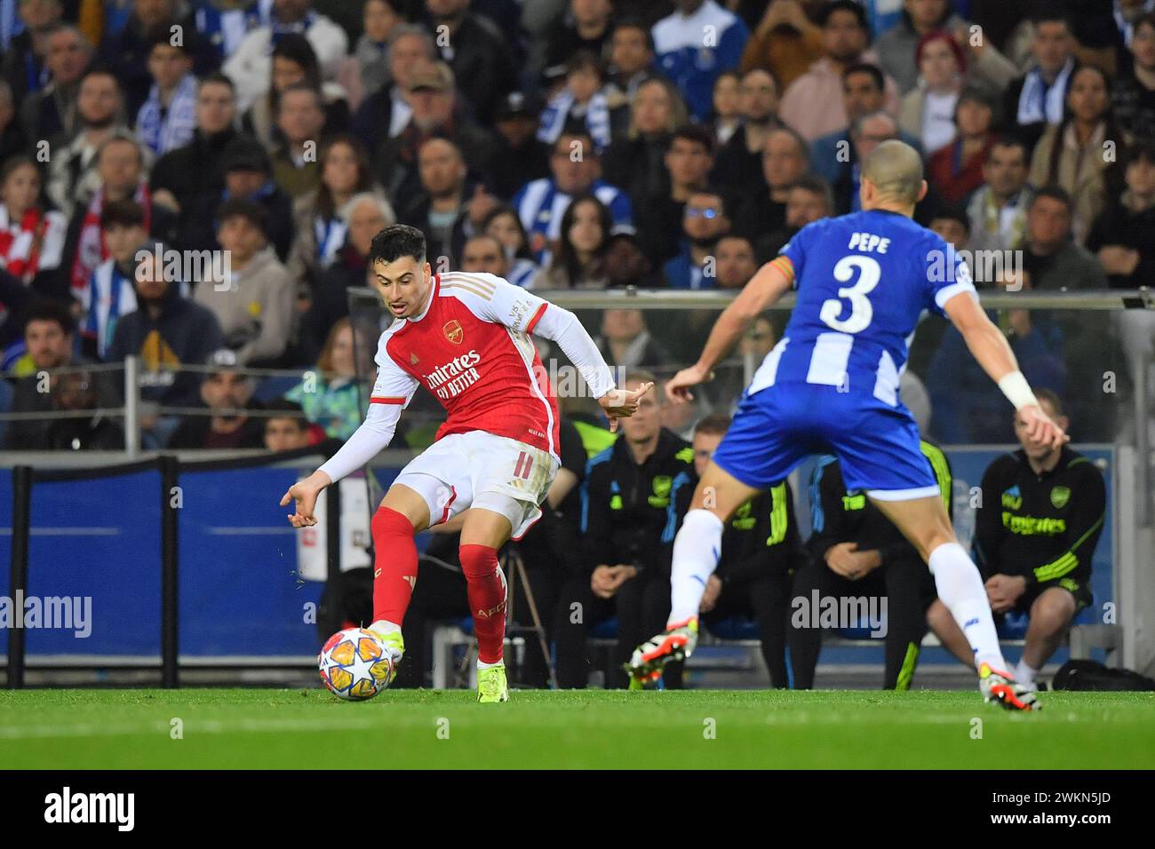 21st February 2024: Dragon Stadium, Porto, Portugal; Champions League ...