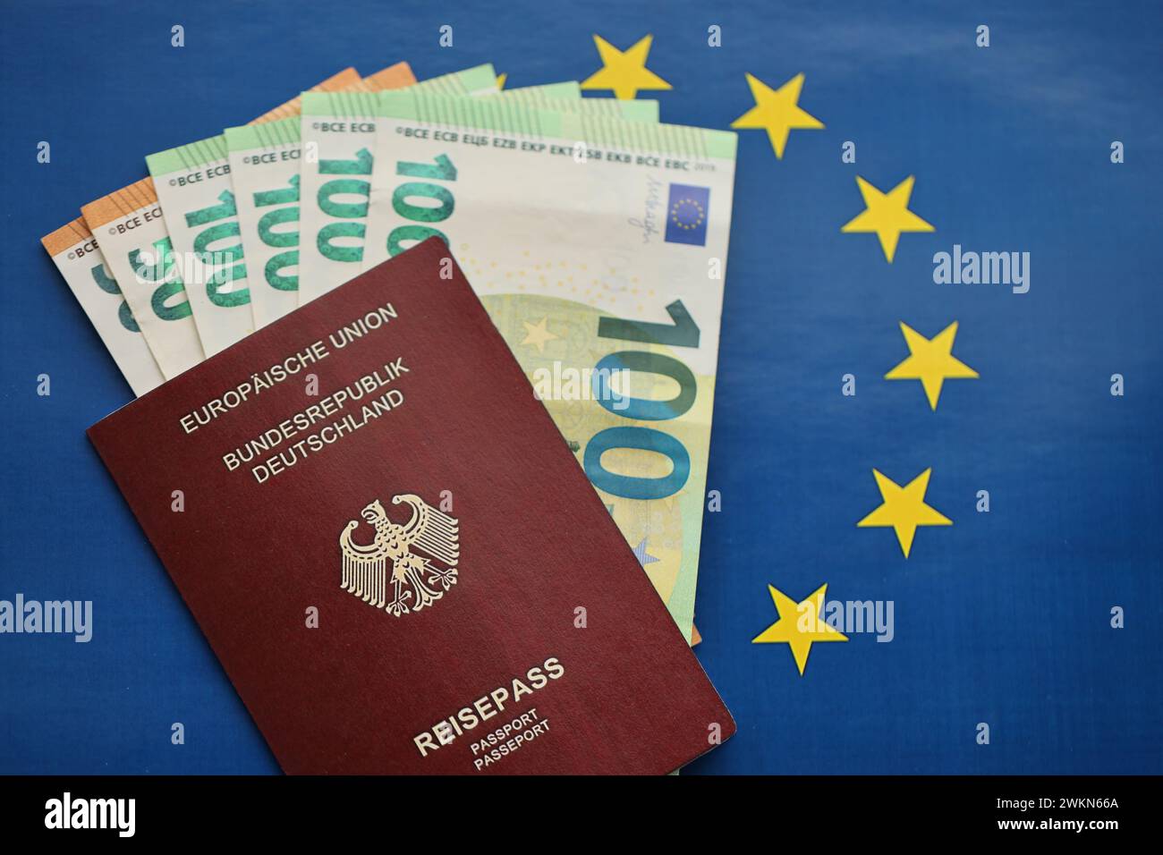 Fake german passport hi-res stock photography and images - Alamy