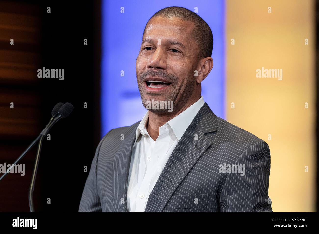 New York, USA. 21st Feb, 2024. Google Vice President of Global Client ...