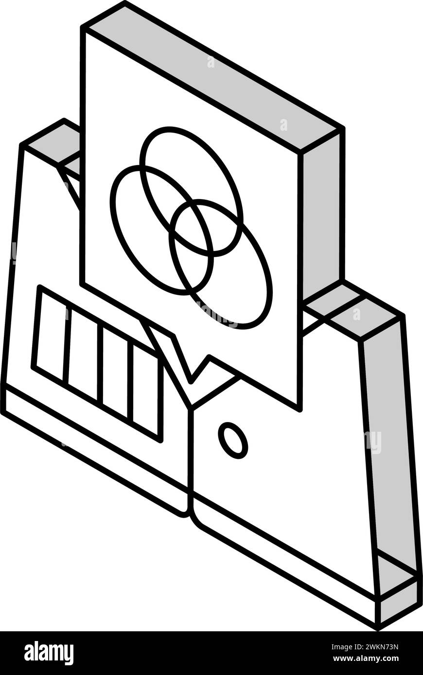 style guides technical writer isometric icon vector illustration Stock ...
