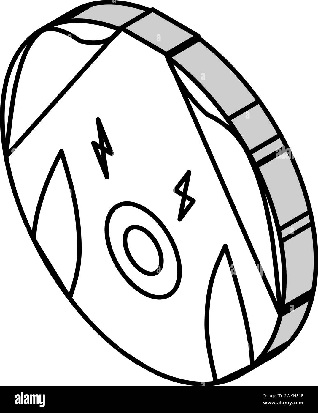 persistent back pain disease symptom isometric icon vector illustration ...