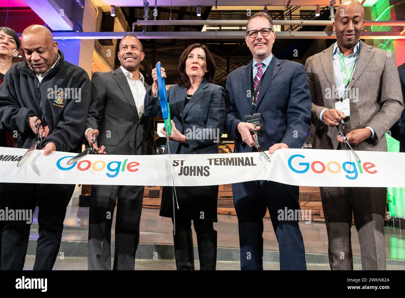 New York, USA. 21st Feb, 2024. New York State Assembly Carl Heastie ...