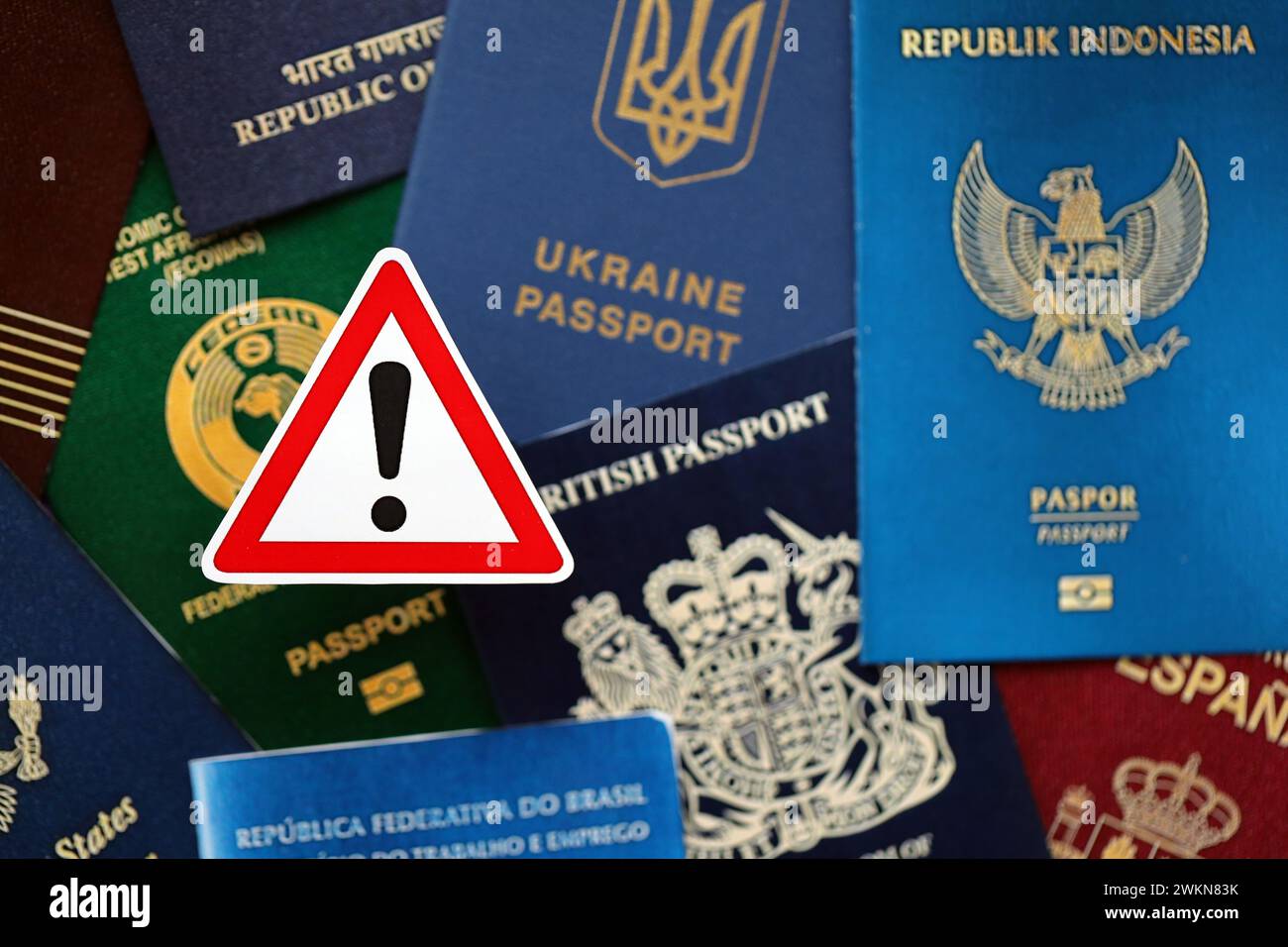 Passports different countries hi-res stock photography and images - Alamy
