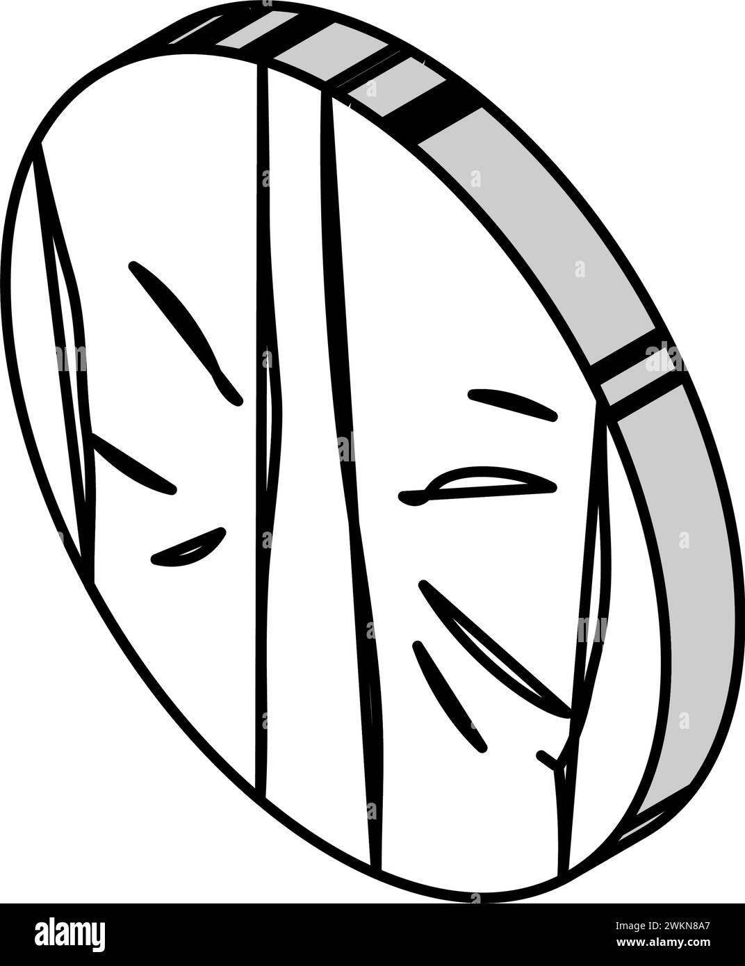 joint swelling disease symptom isometric icon vector illustration Stock ...