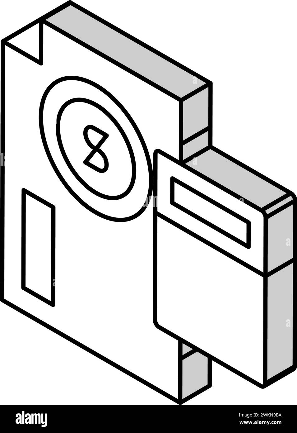 financial guidance isometric icon vector illustration Stock Vector ...