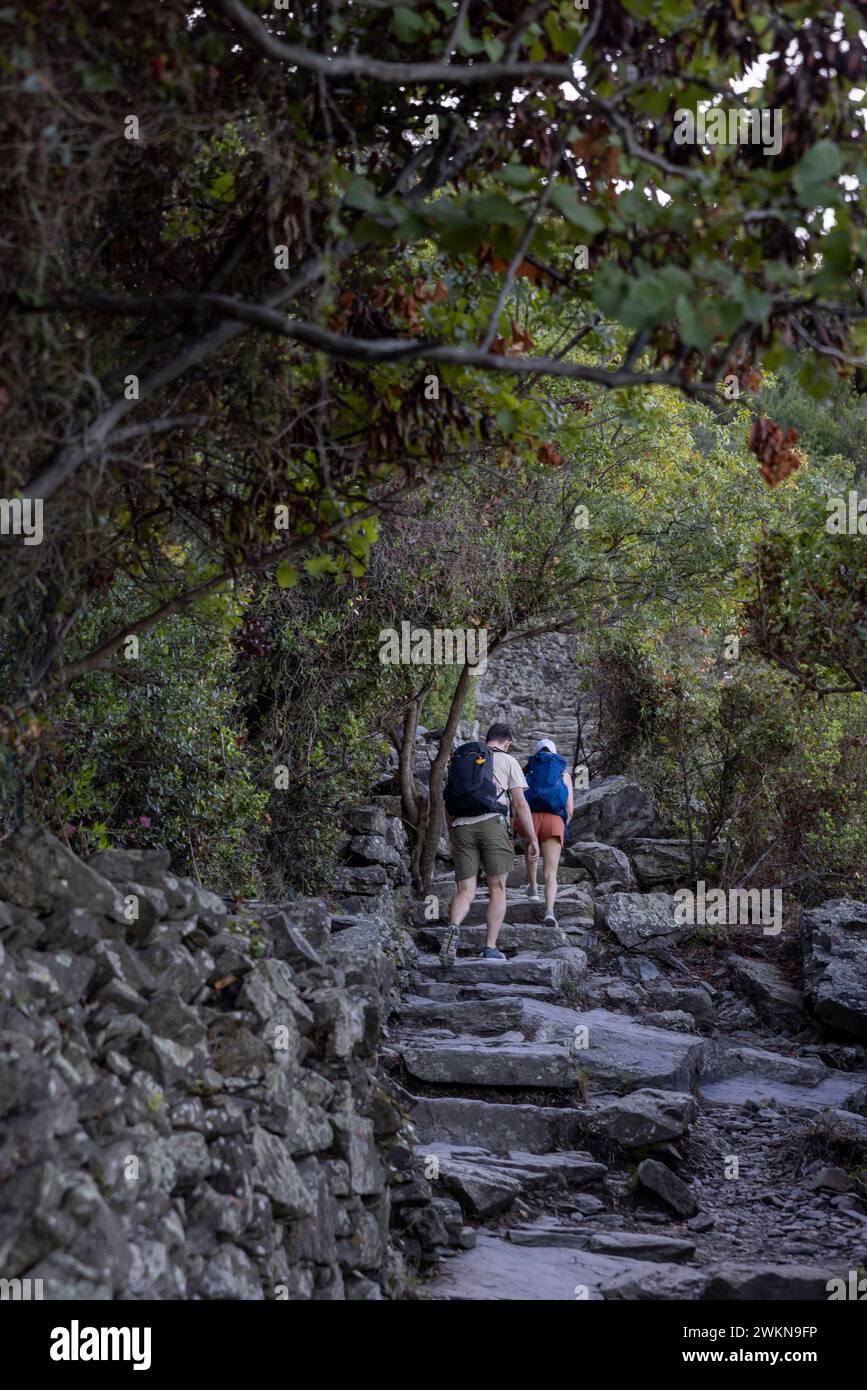 The opportunity to hike in Cinque Terre along centuries old goat paths ...