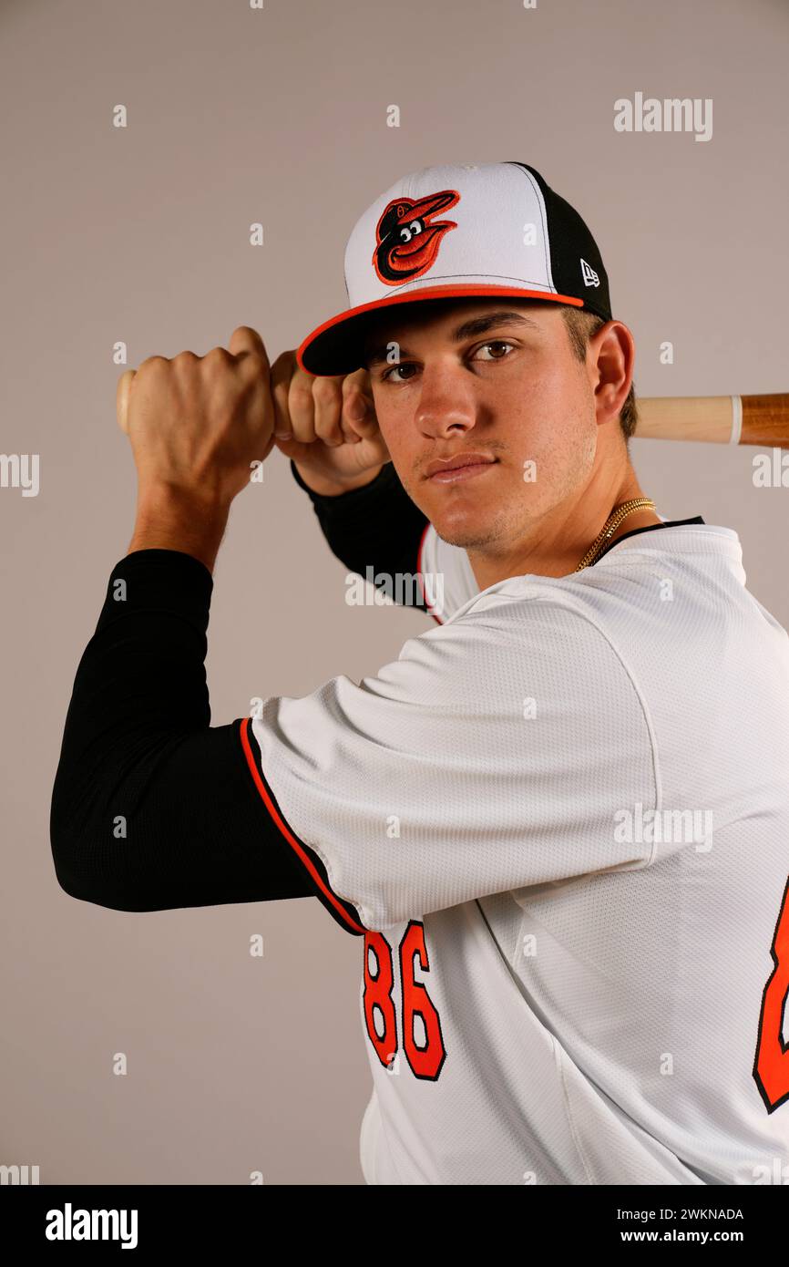 This is a 2024 photo of Coby Mayo of the Baltimore Orioles baseball ...