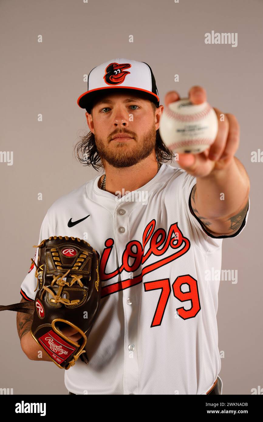 This is a 2024 photo of Nick Vespi of the Baltimore Orioles baseball ...