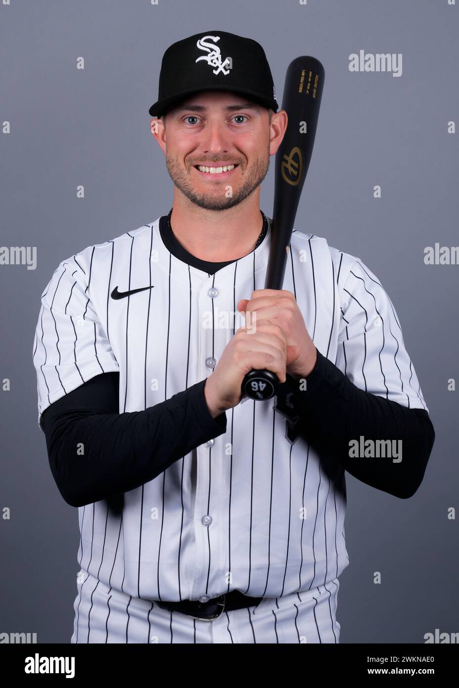 This is a 2024 photo of outfielder Mark Payton of the Chicago White Sox ...