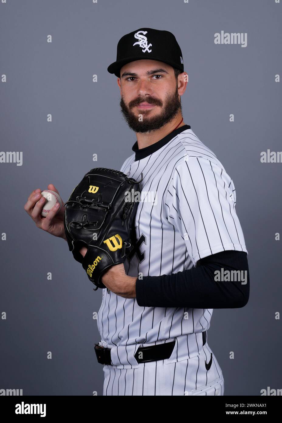 This is a 2024 photo of pitcher Dylan Cease of the Chicago White Sox ...