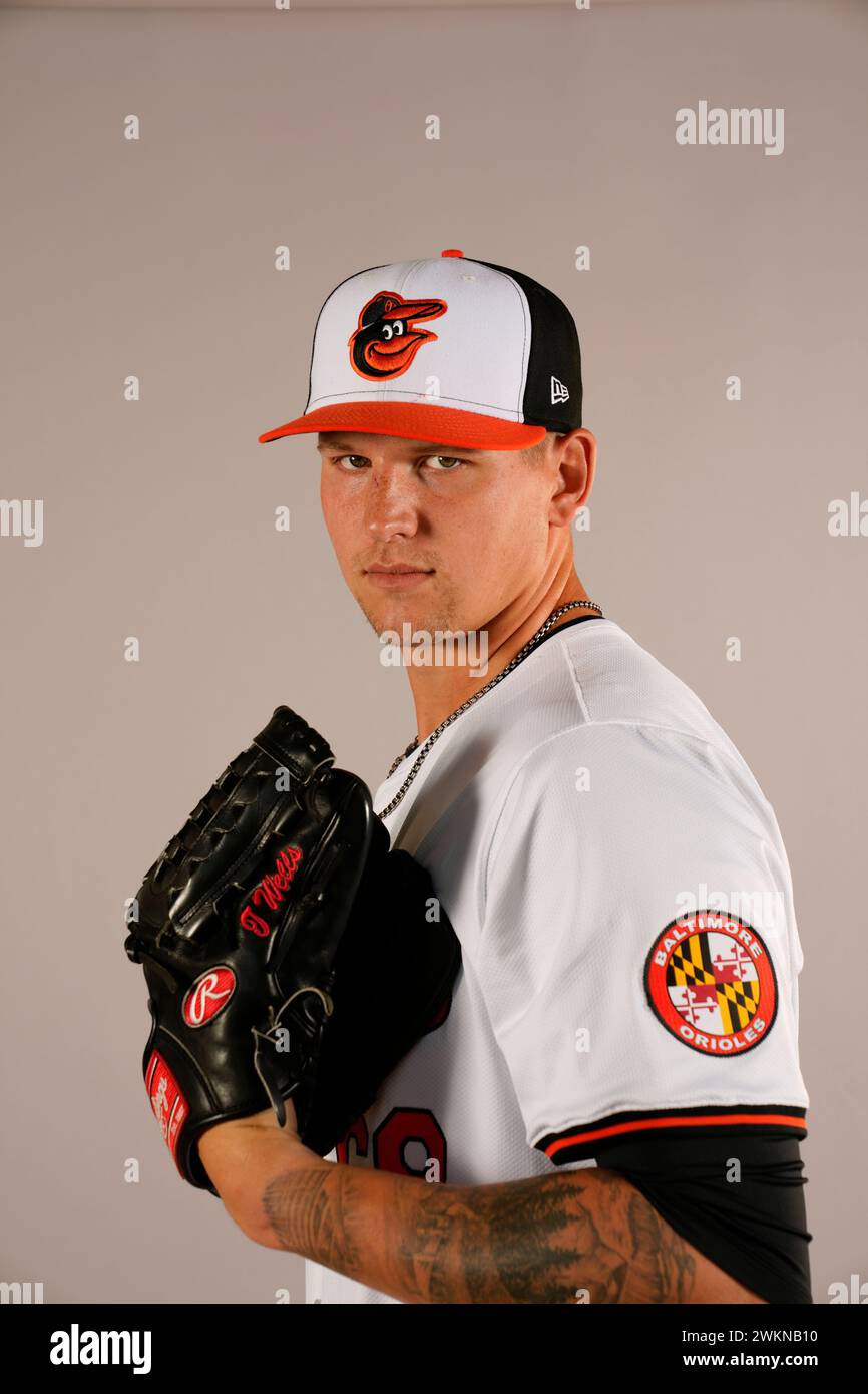 This is a 2024 photo of Tyler Wells of the Baltimore Orioles baseball ...