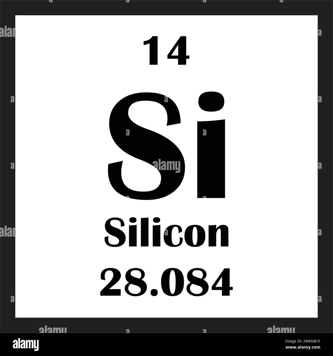 Silicon Stock Vector Images - Alamy