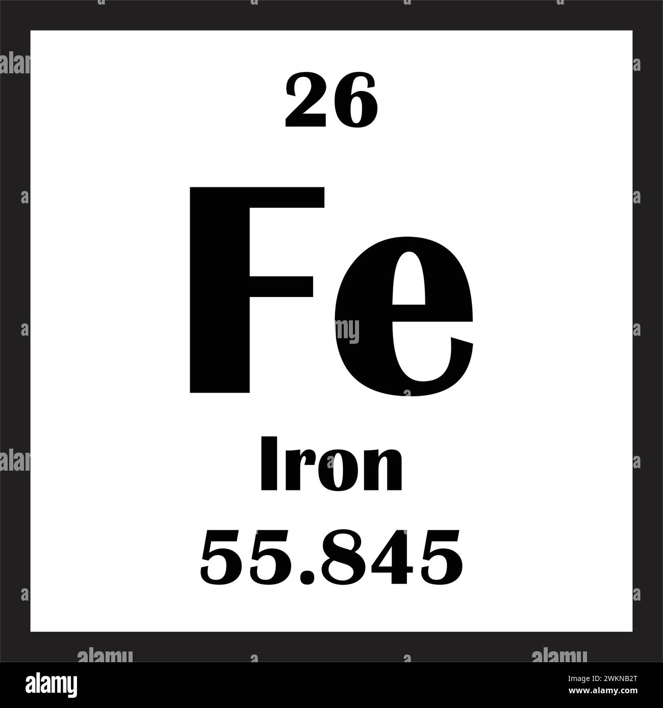 Iron chemical element hi-res stock photography and images - Alamy