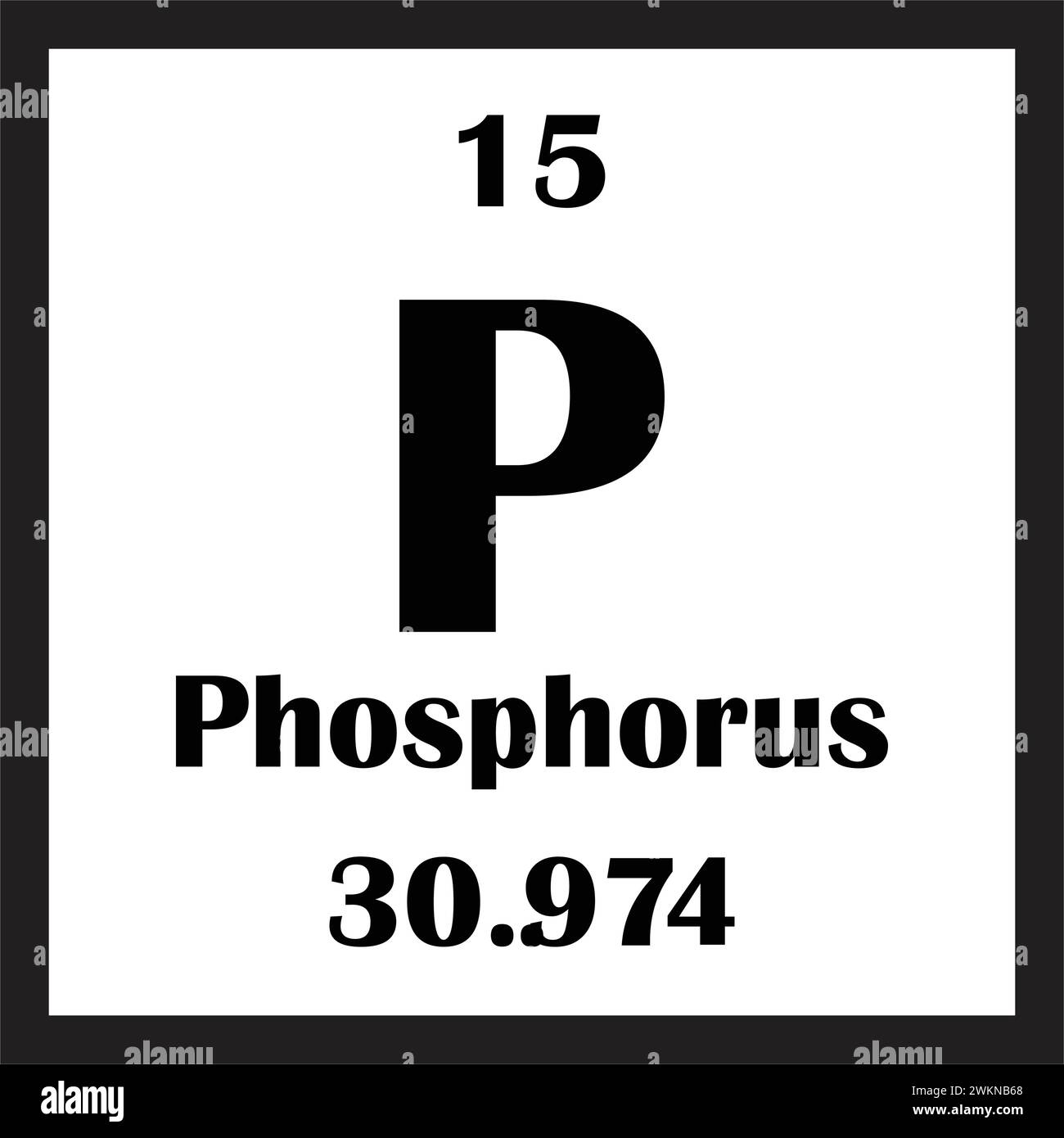 Periodic table element phosphorus hi-res stock photography and images ...