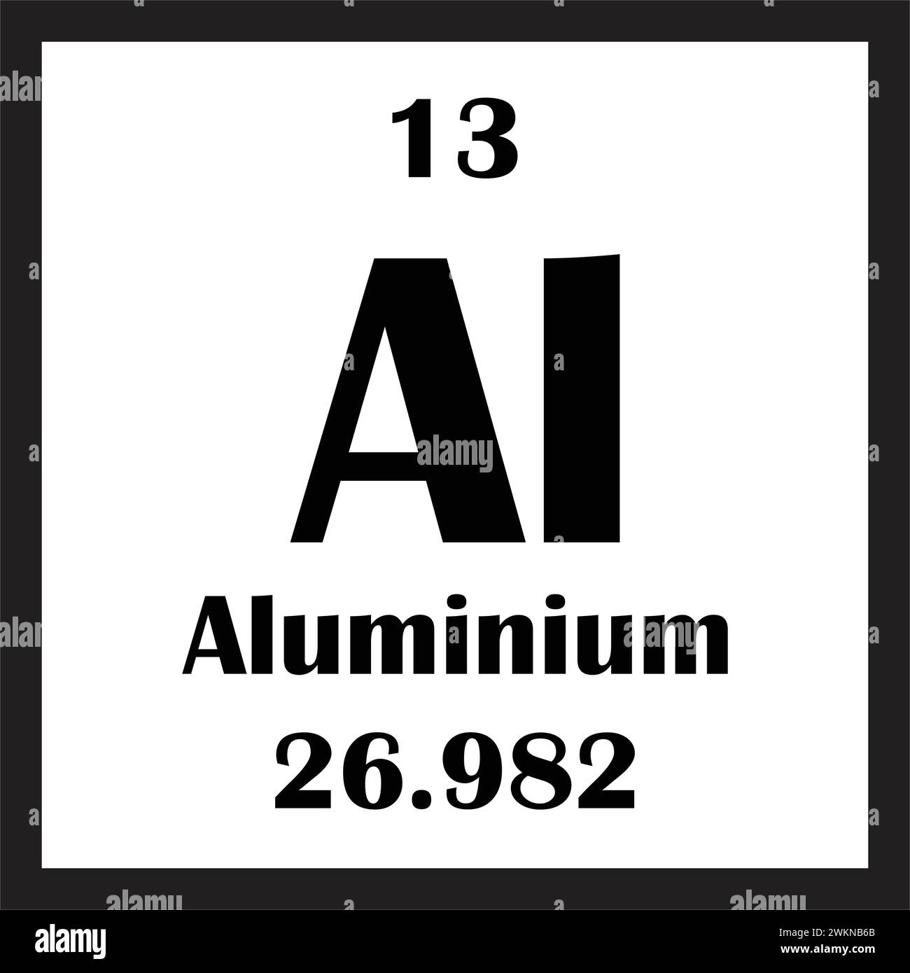 Electron configuration of aluminum hi-res stock photography and images - Alamy