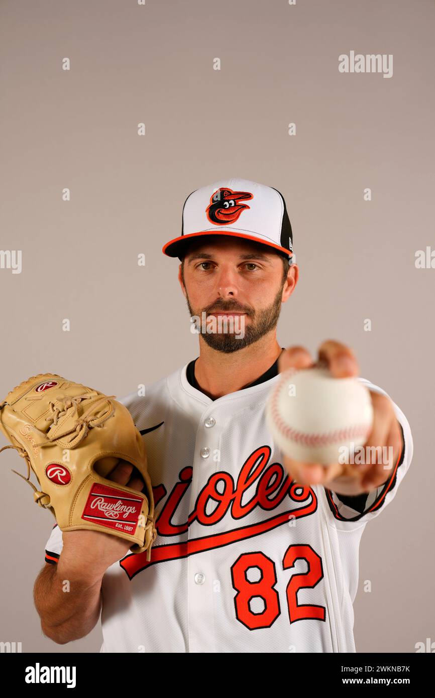 This is a 2024 photo of Andrew Suarez of the Baltimore Orioles baseball ...