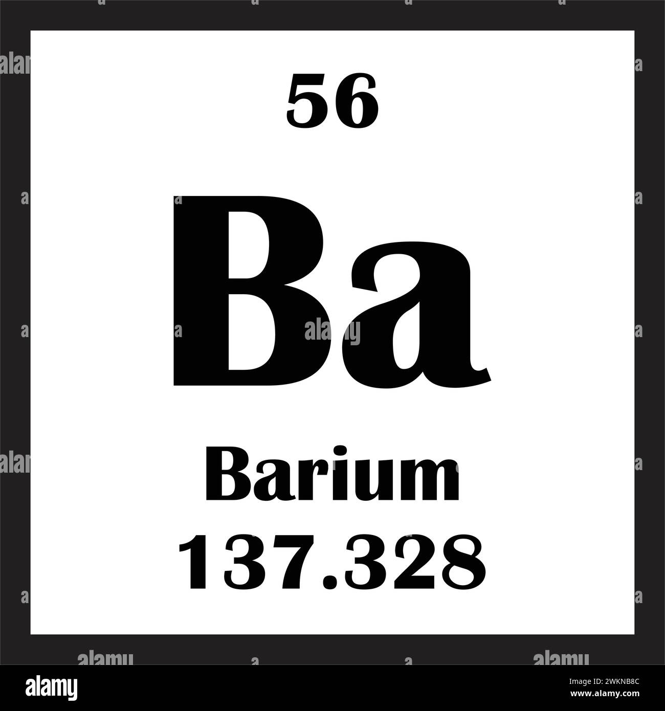 Barium atomic structure hi-res stock photography and images - Alamy